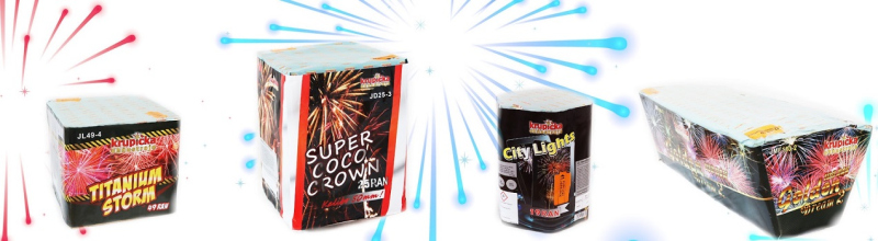Výběr pyrotechniky pro novoroční oslavy | OHŇOSTROJE Krupička