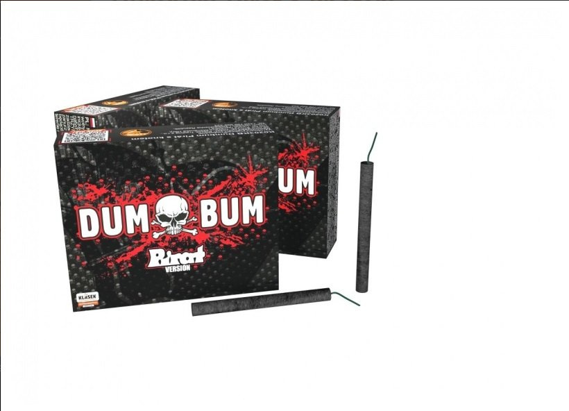 Petardy Dumbum Pirát s knotem (50 ks) | OHŇOSTROJE Krupička